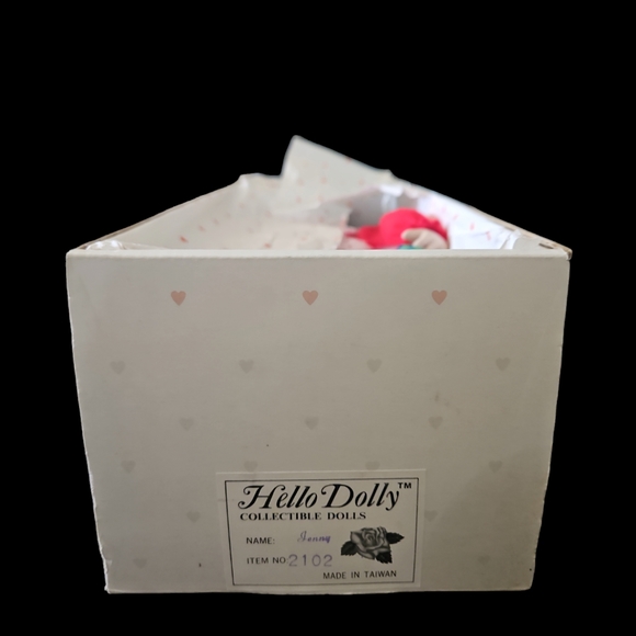 hello dolly | Toys | Vntg Hello Dolly Jenny Porcelain Doll Signature ...